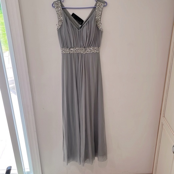 Dresses | Conail Small Gray Prom Dress | Poshmark